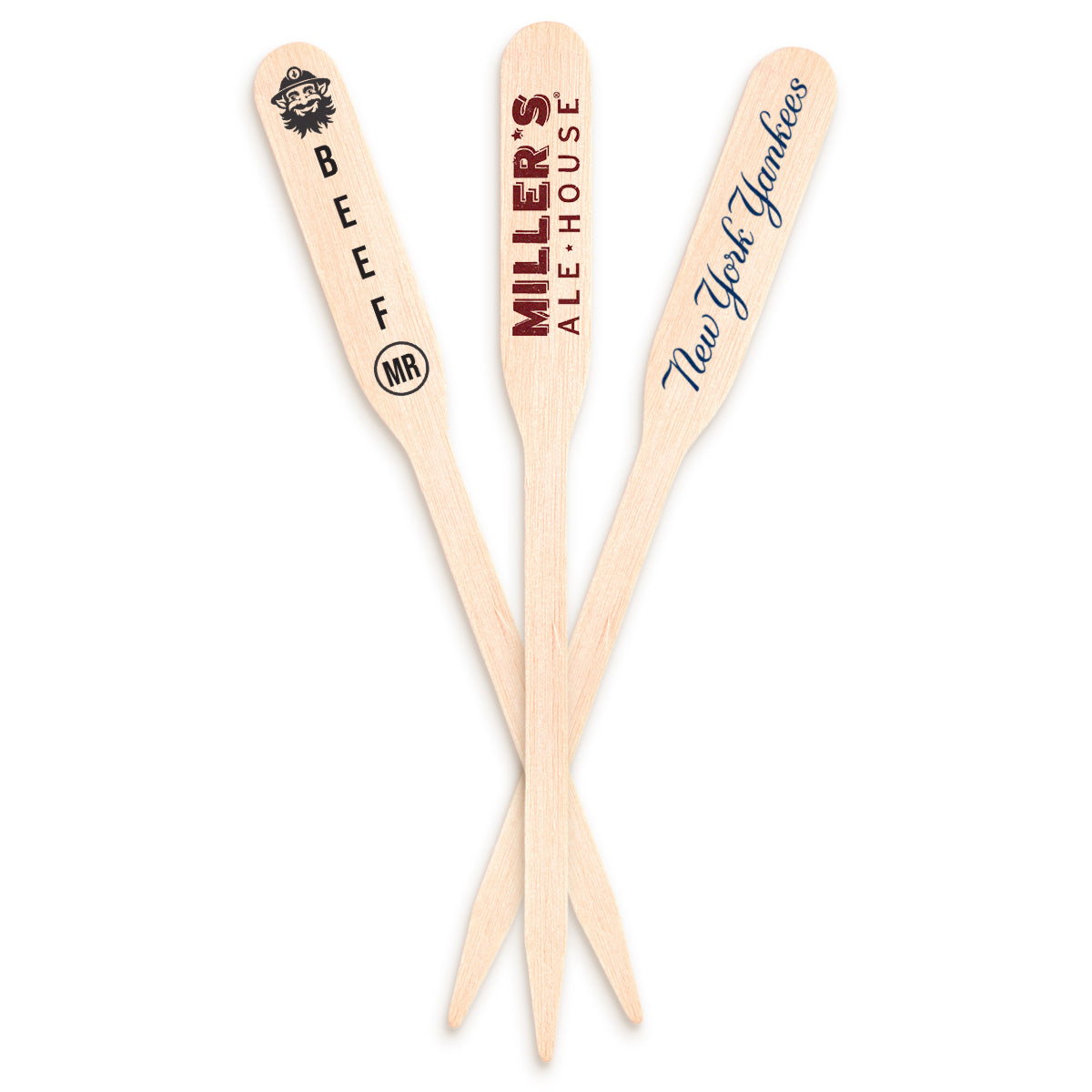 4.5-inch Custom Wooden Paddle Pick – SmartPack USA