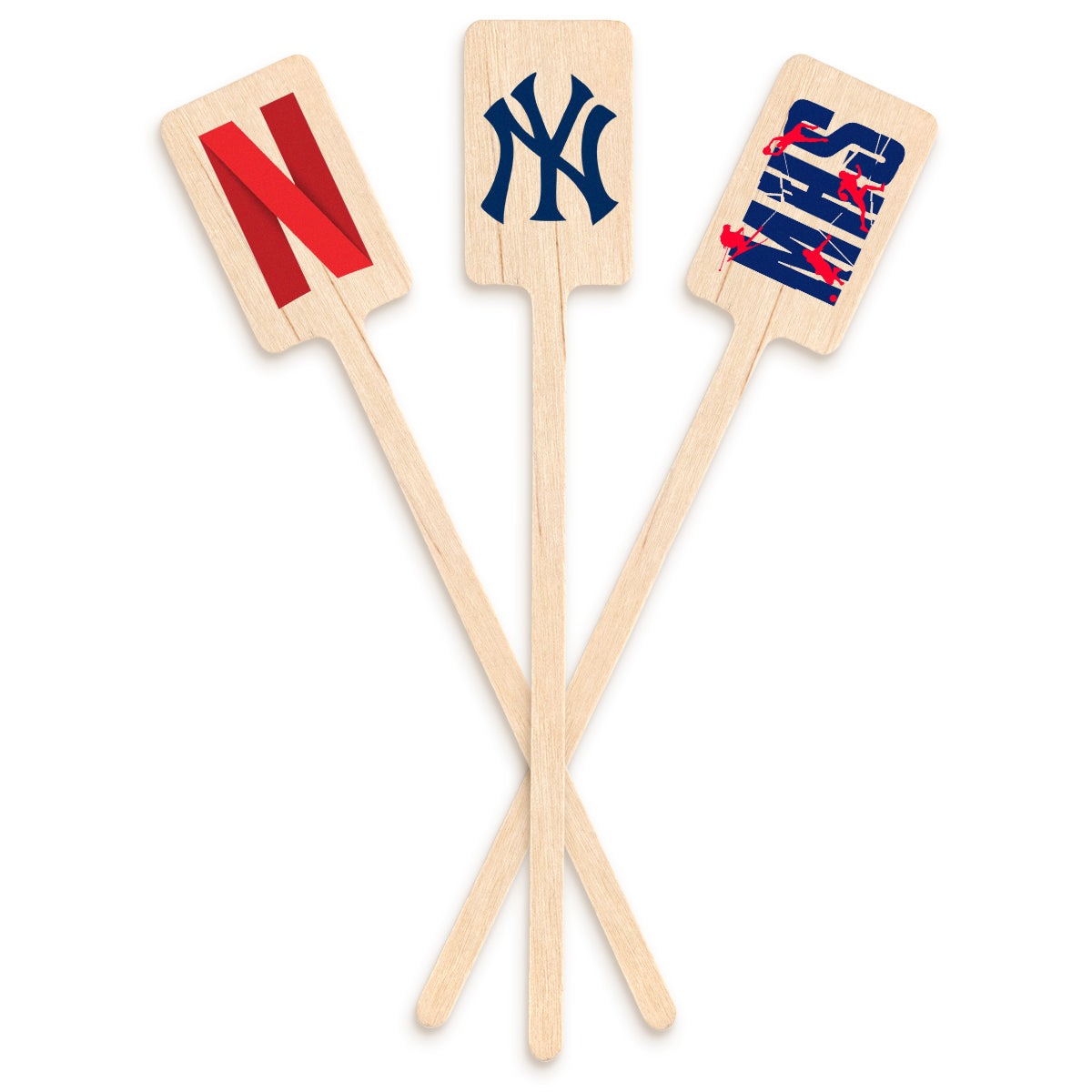 6.25" Personalizable Wooden Rectangle-Top Stirrer – SmartPack USA