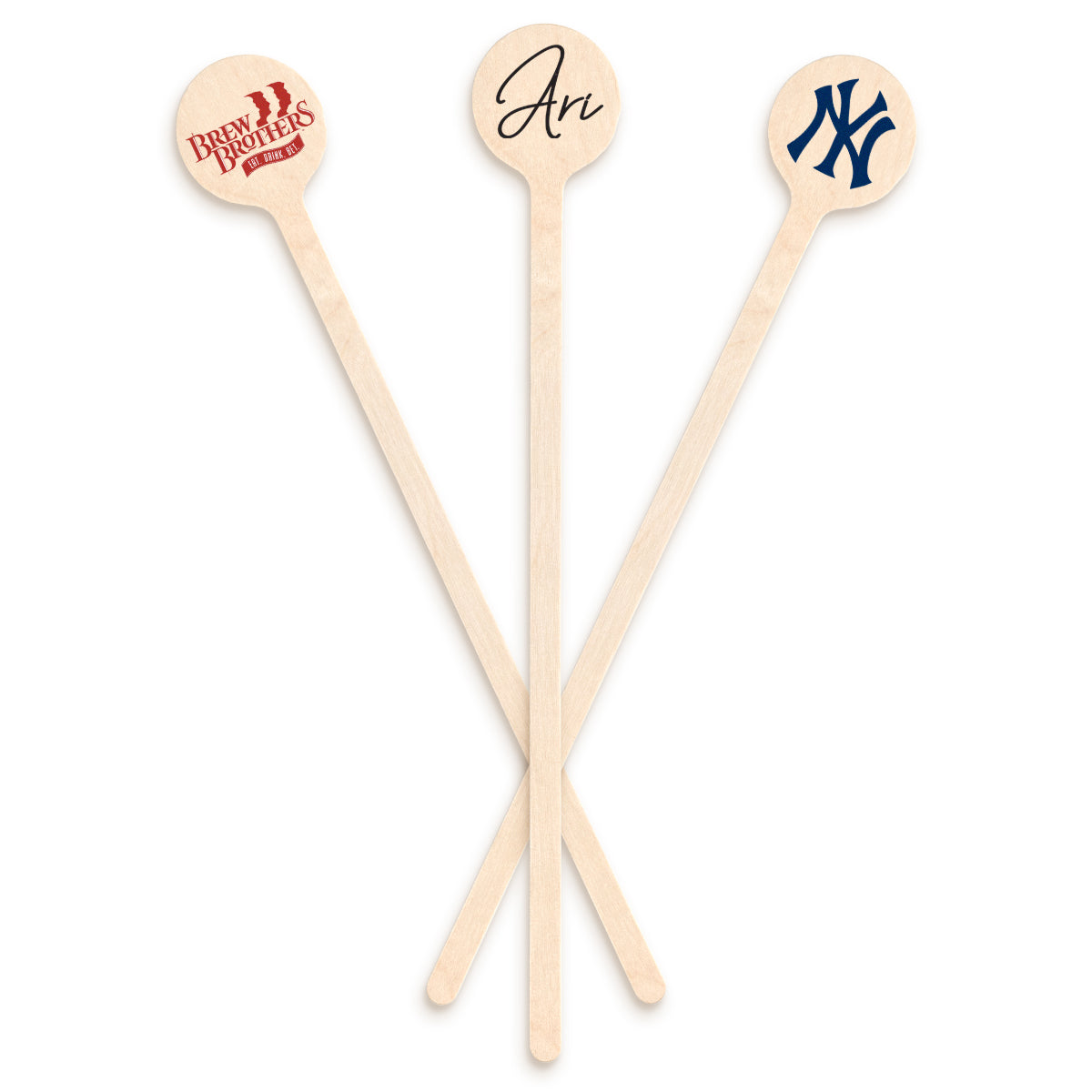 7.5" Custom Wooden Disc-Top Stirrer – SmartPack USA