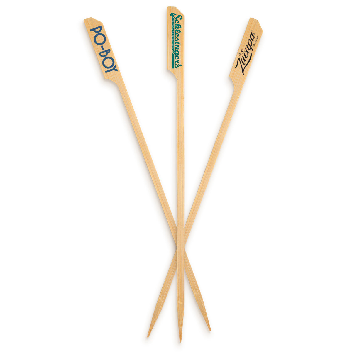 7.1" Personalizable Bamboo Paddle Pick – SmartPack USA