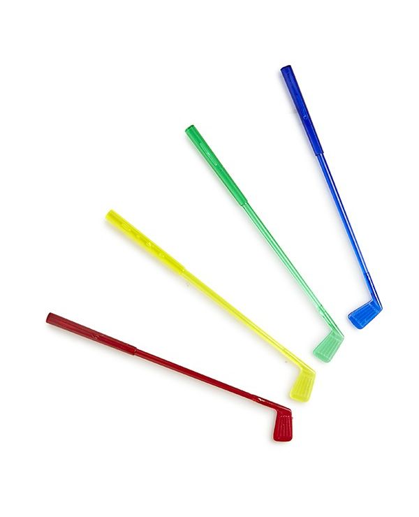 6" Golf Club Sport Stirrer Assorted Colors for – SmartPack USA